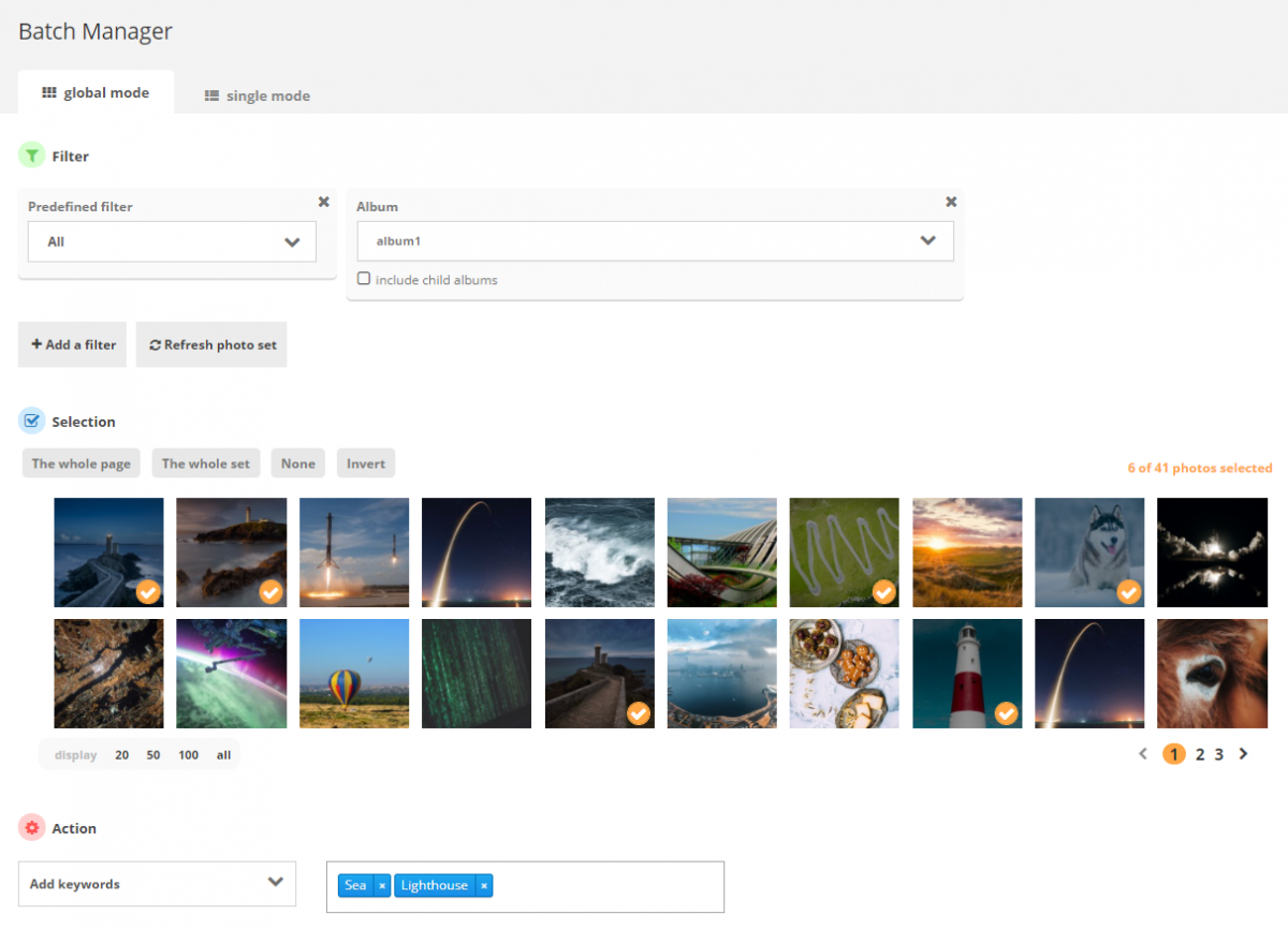 Photo Management : what's new in Piwigo 11