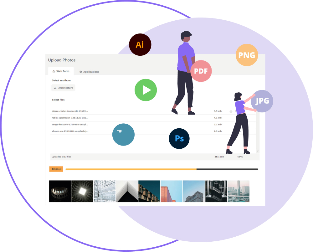 Piwigo Features - Image Library & Digital Asset Management
